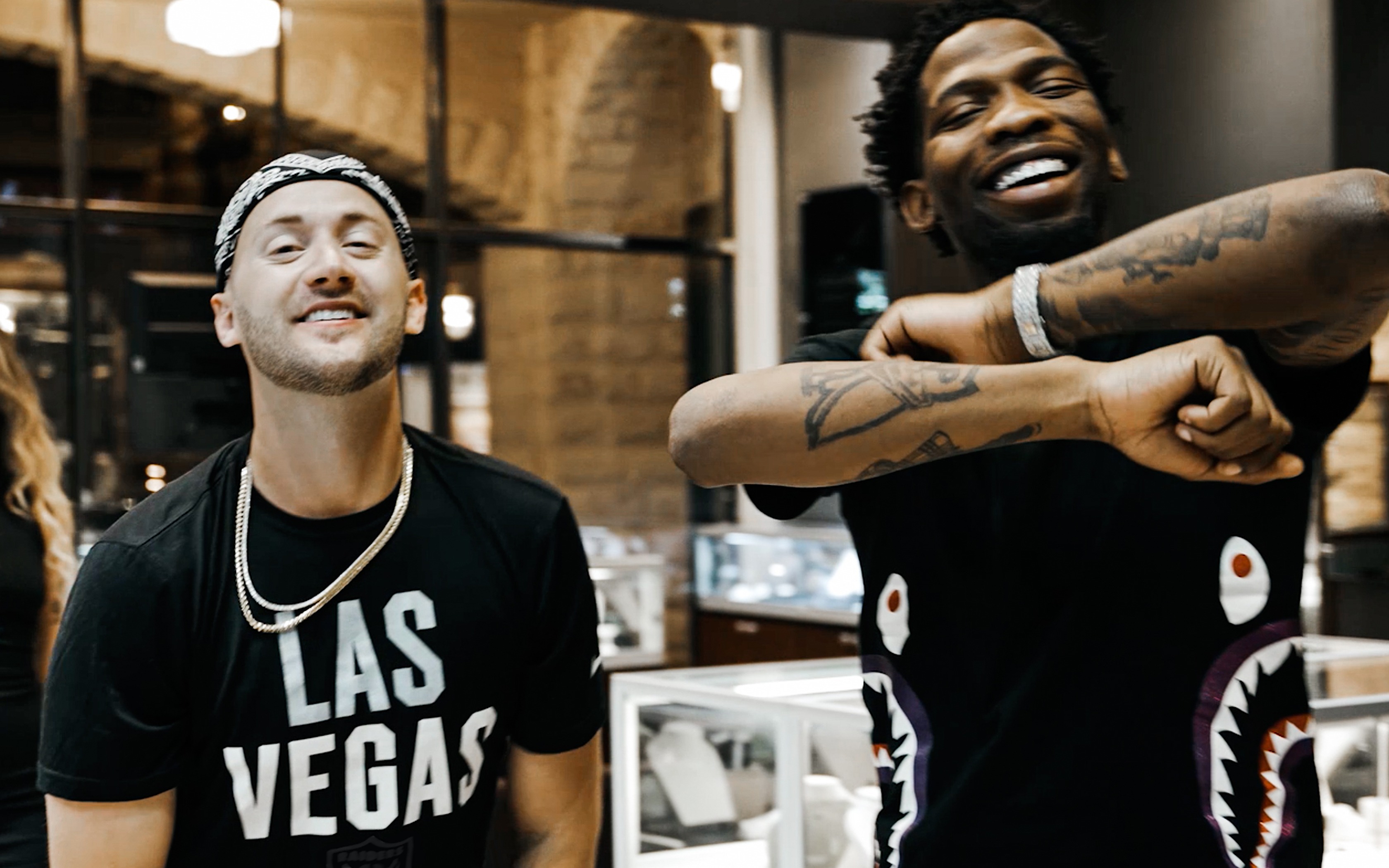 Dizzy Wright Back Tattoos