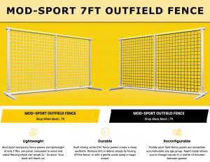 Mod-Fence Systems Announces Upgraded Sport Outfield Fencing - AFV NEWS