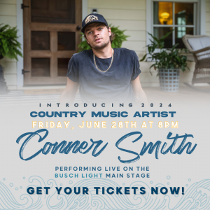 Chart-Topping Country Music Artist Conner Smith Announced To Perform at Lakes Jam 2024 - AFV NEWS